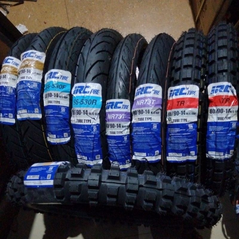 Jual Ban IRC Ring 14 Matik Uk (70/90) (80/90) (90/90) TubeType (Bukan ...