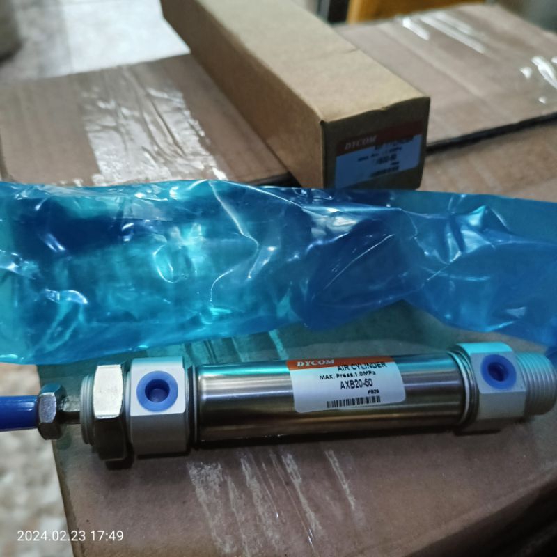 Jual AXB20-50 / AXB 20-50 Dycom Air Cylinder Dauble Acting ( 20X50 ...