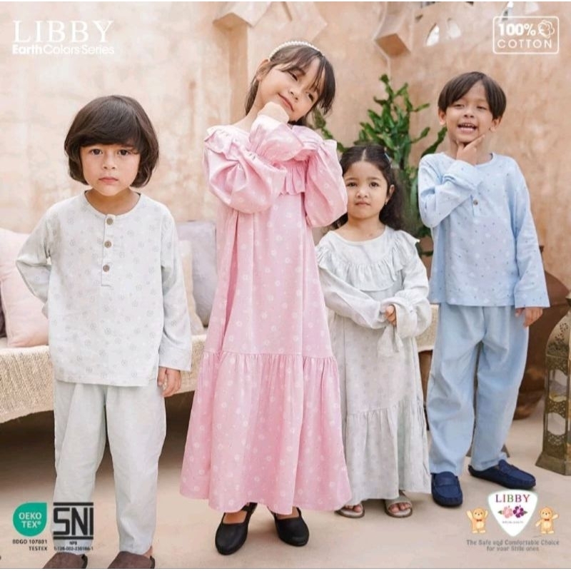 Jual LIBBY - MAUZA Set (Setelan Lengan Panjang / Koko) / MALIKA Dress ...