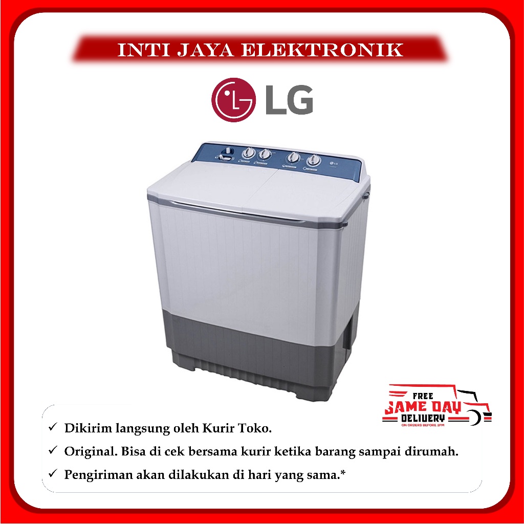 Jual MESIN CUCI LG 7KG 2 TABUNG P700N LG 7 KG P 700N P700 N P 700 N ...