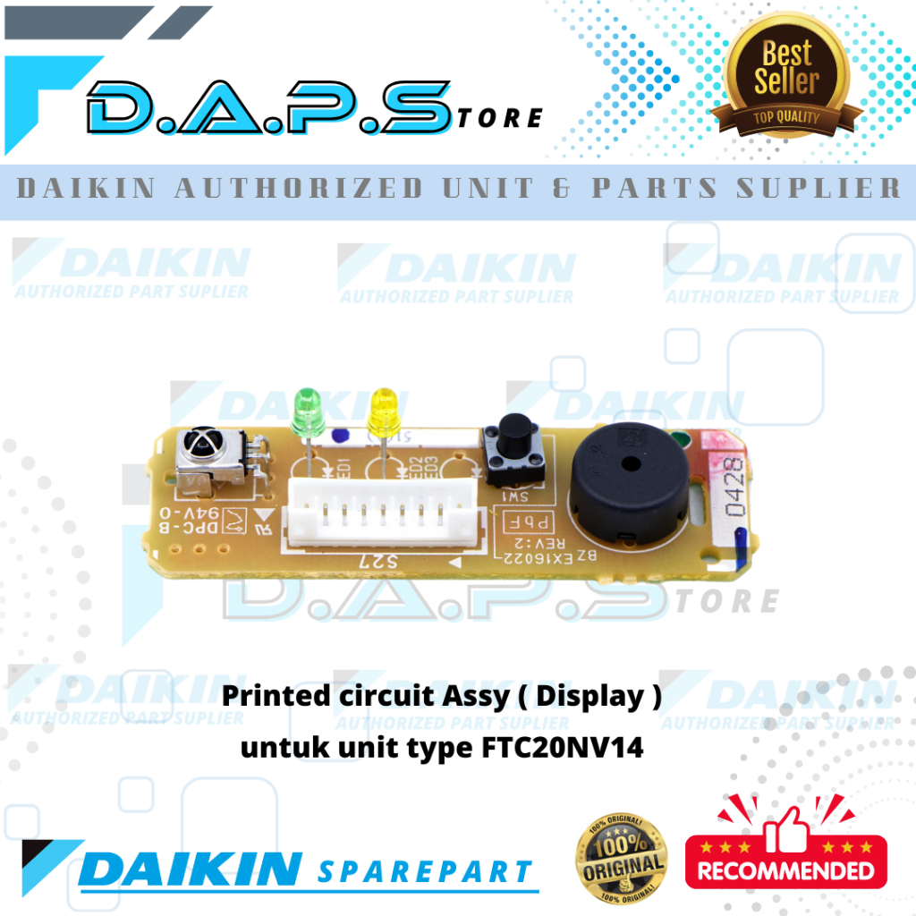 Jual Modul Sensor Udara - Pcb Sensor Udara - Signal Reciver AC DAIKIN ...