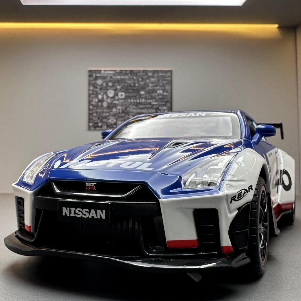 Jual Diecast Nissan GTR-R35 Spoon LBWK Motul Model Scala 1:24 Smoke ...