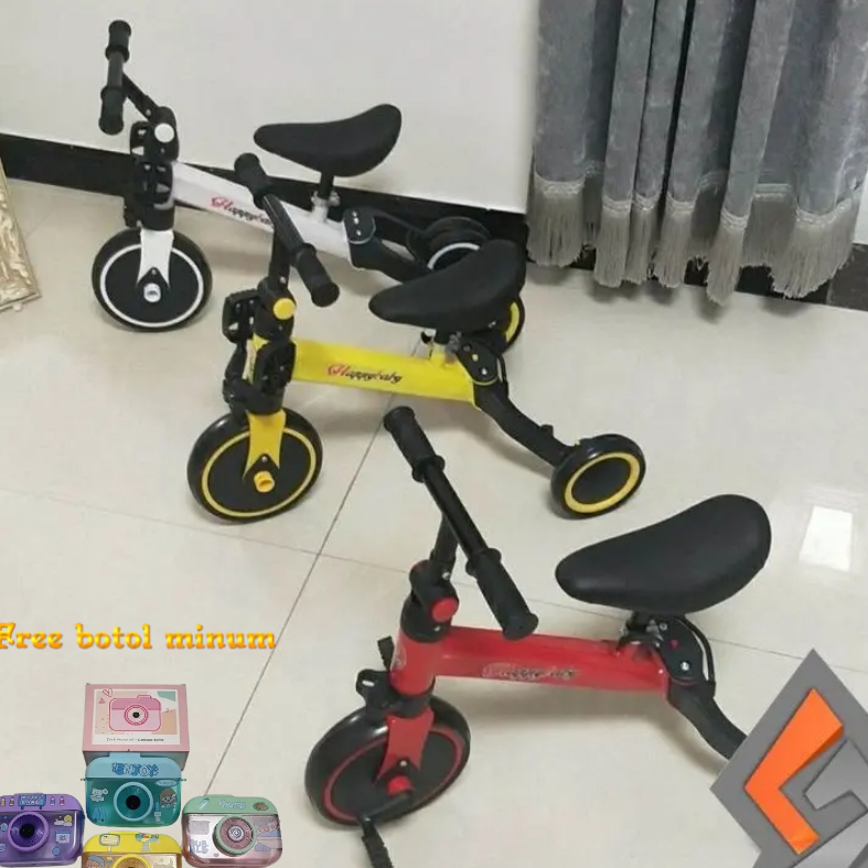 Jual Sepeda Lipat Anak (SLA) Kuning-Merah Sepeda Pelatih Sensor ...