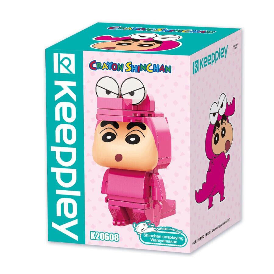 Jual Mainan Figure Anak KEEPPLEY CRAYON SHINCHAN Series BRICK BALOK ...