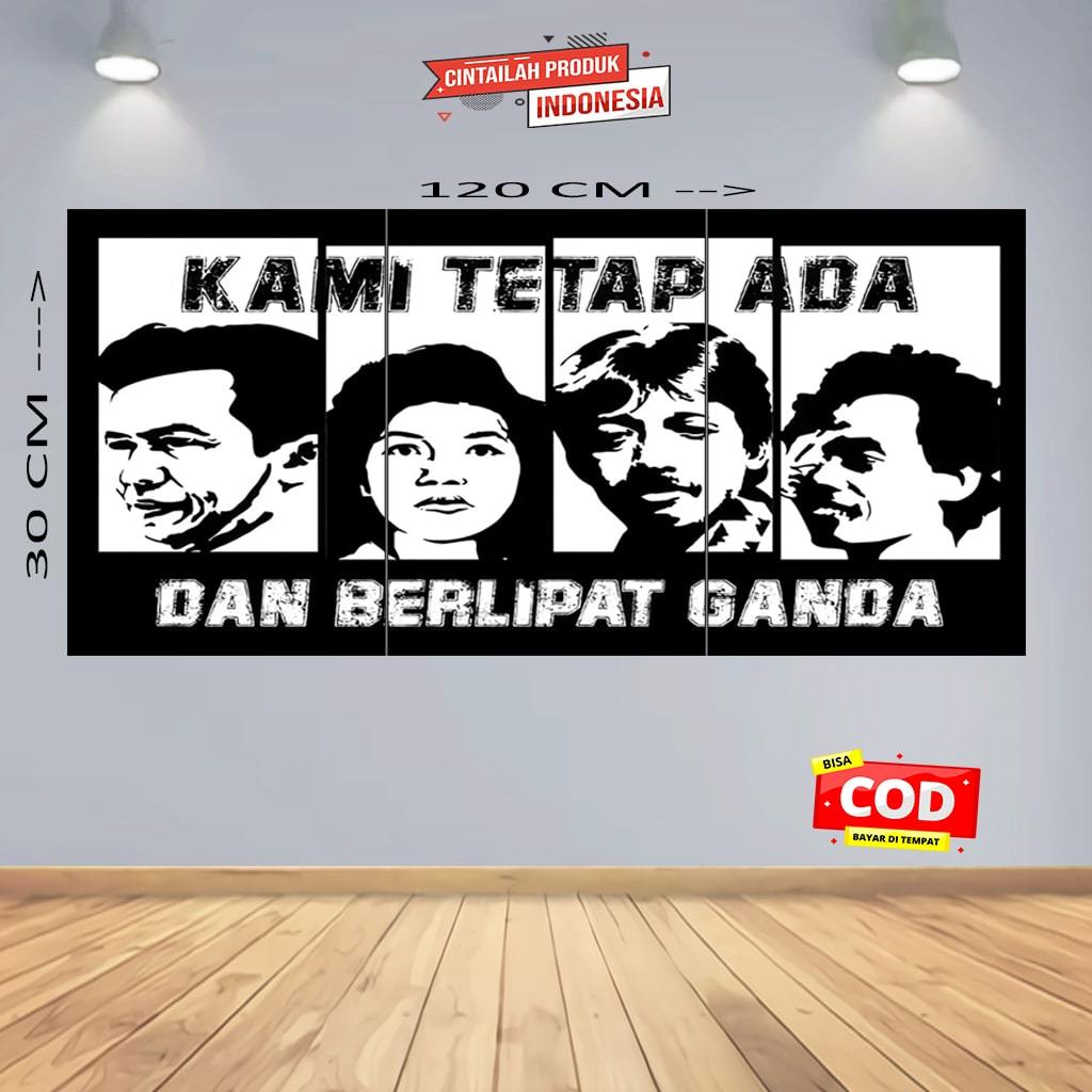 Jual HIASAN DINDING Kamar Poster Kayu AKTIVIS Wall decor-1 | Shopee ...