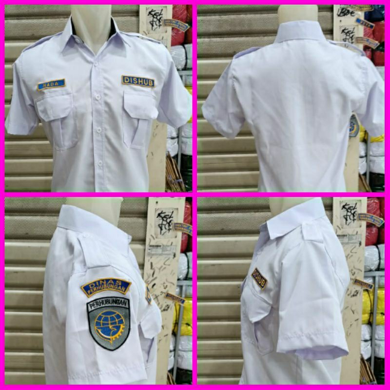 Jual KEMEJA PDH DINAS PERHUBUNGAN/ KEMEJA DISHUB / KEMEJA PDL DINAS ...