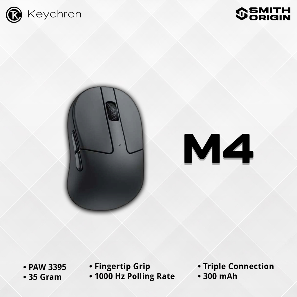 Jual Keychron M4 Wireless Gaming Mouse Ultralight 35g | Shopee Indonesia