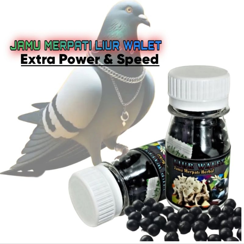 Jual PROMO !!! LIUR WALET ISI 120 BUTIR JAMU MERPATI SARANG WALET extra ...