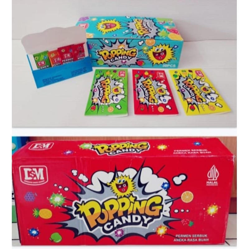 Jual Permen Popping Candy Amplop Isi 30pcs | Shopee Indonesia