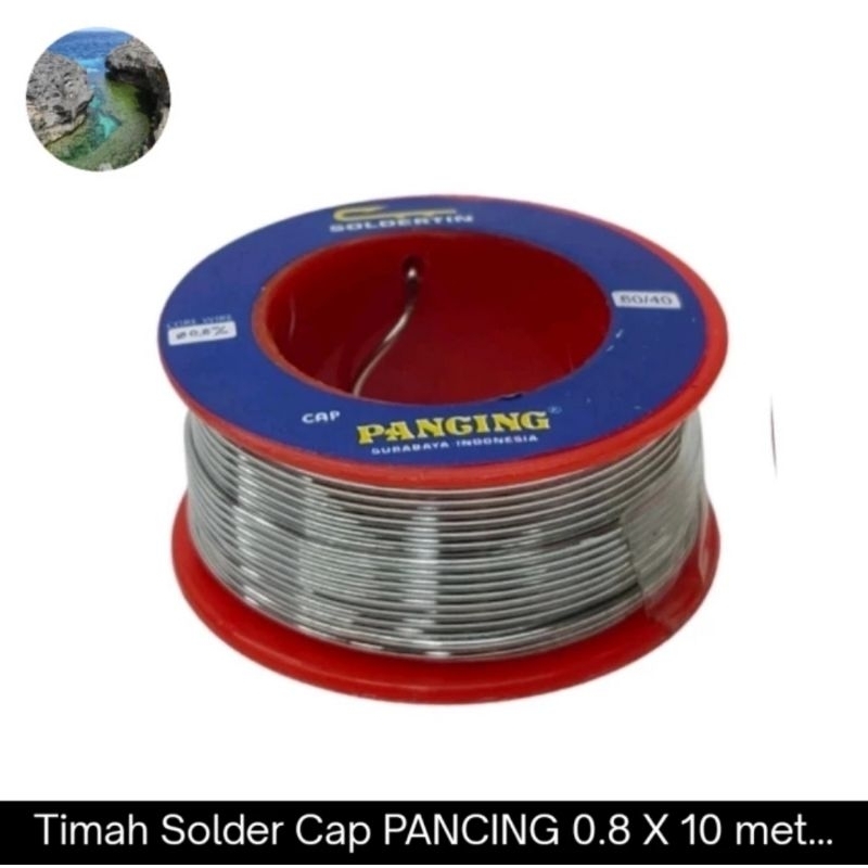 Jual Timah Solder PANCING 60/40 1 roll 10 meter Tinol ROL KECIL ORIGINAL 100% CAP PANCING ...