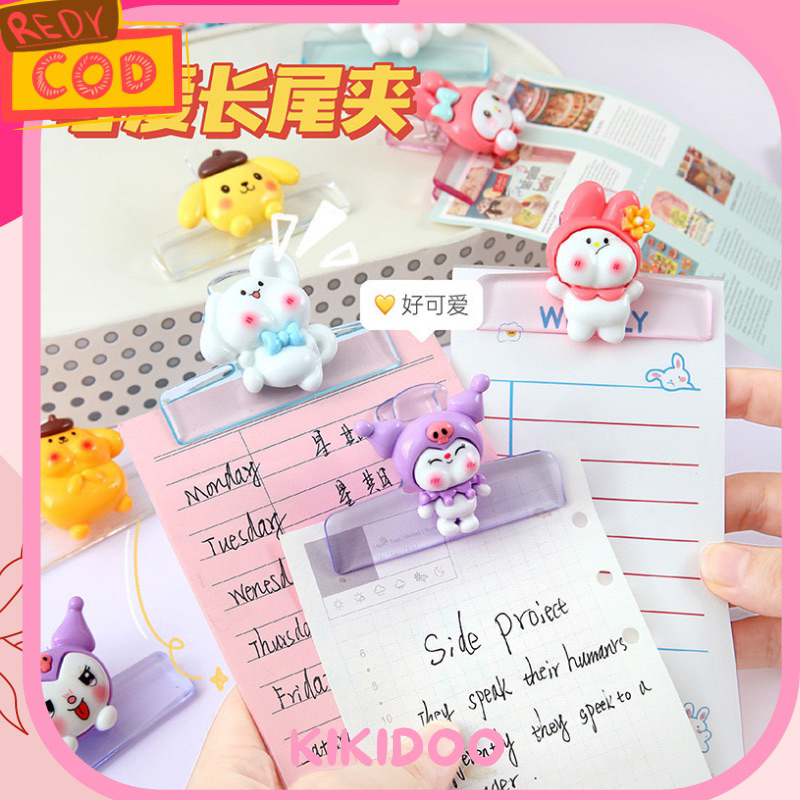 Jual Kikidoo Paper Clip Penjepit Kertas Lucu Jepit Dokumen Kantor ...