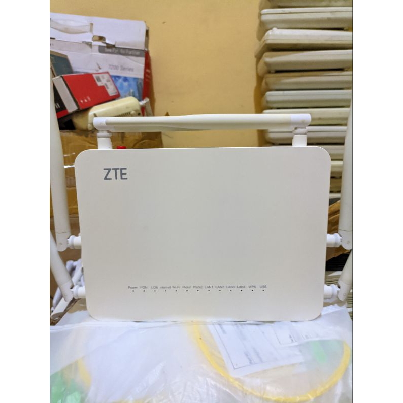 Jual MODEM ROUTER ZTE F670 PREMIUM ANTENA 6 | Shopee Indonesia