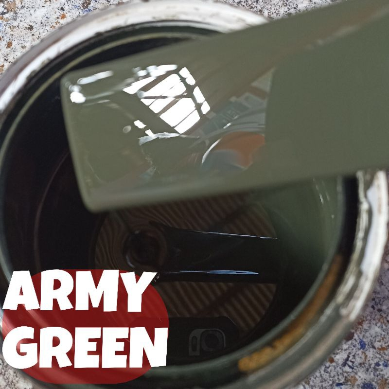 Jual Cat duco propan durogloss army green 7414 200gr | Shopee Indonesia