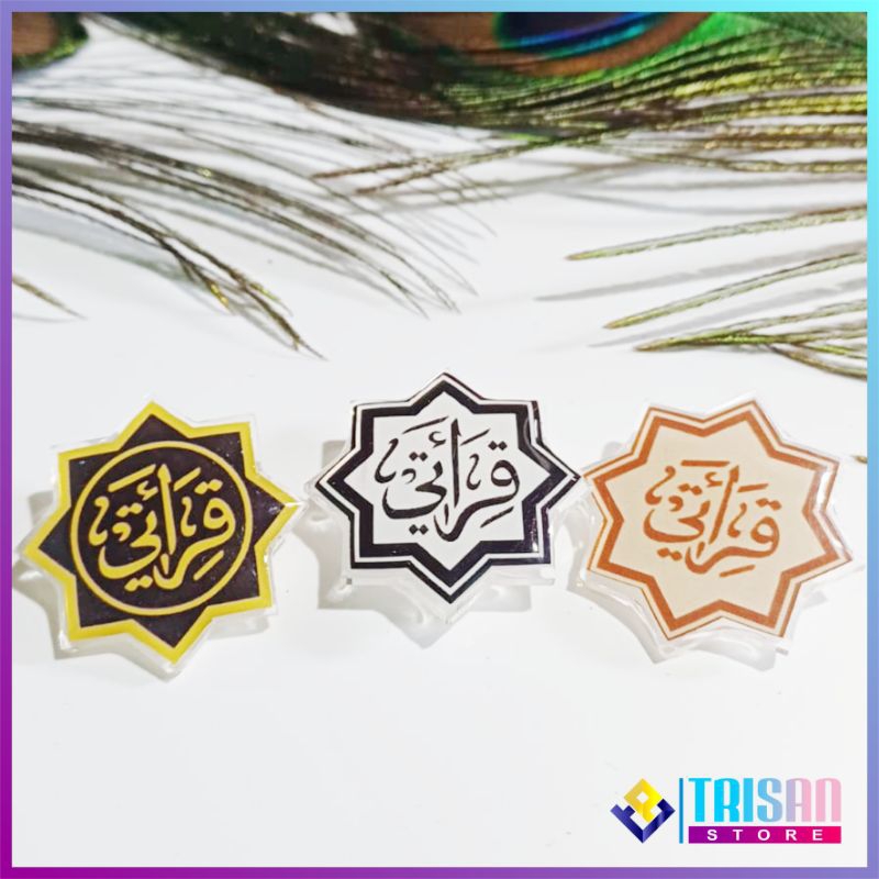 Jual PIN QIROATI / pin qiroati segidelapan | Shopee Indonesia