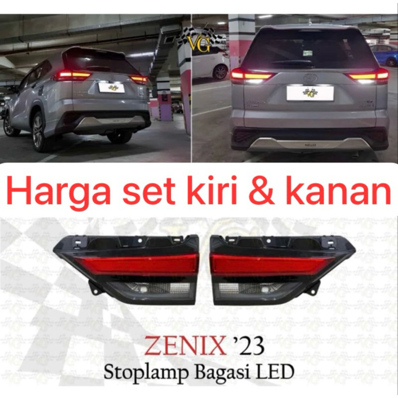 Jual Reflektor Stoplamp Innova Zenix V & Q Bagasi Lampu Hidup New ...