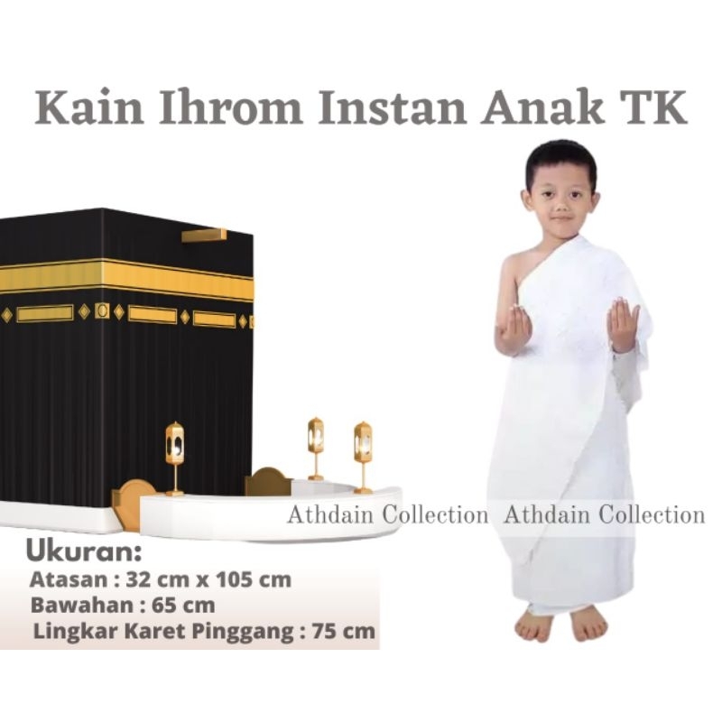Jual Baju Ihrom Anak Laki2 Instan / Pakaian Ikhrom Anak Laki Laki ...
