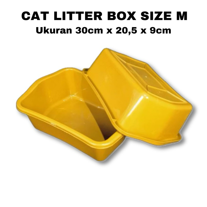 Jual Baskom Bak Pasir Pup Kucing / Cat Litter Box / Tempat Kotoran ...