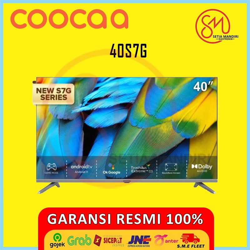 Jual [KARGO] COOCAA 40S7G LED TV 40 Inch HDR Smart Android Digital WiFi ...