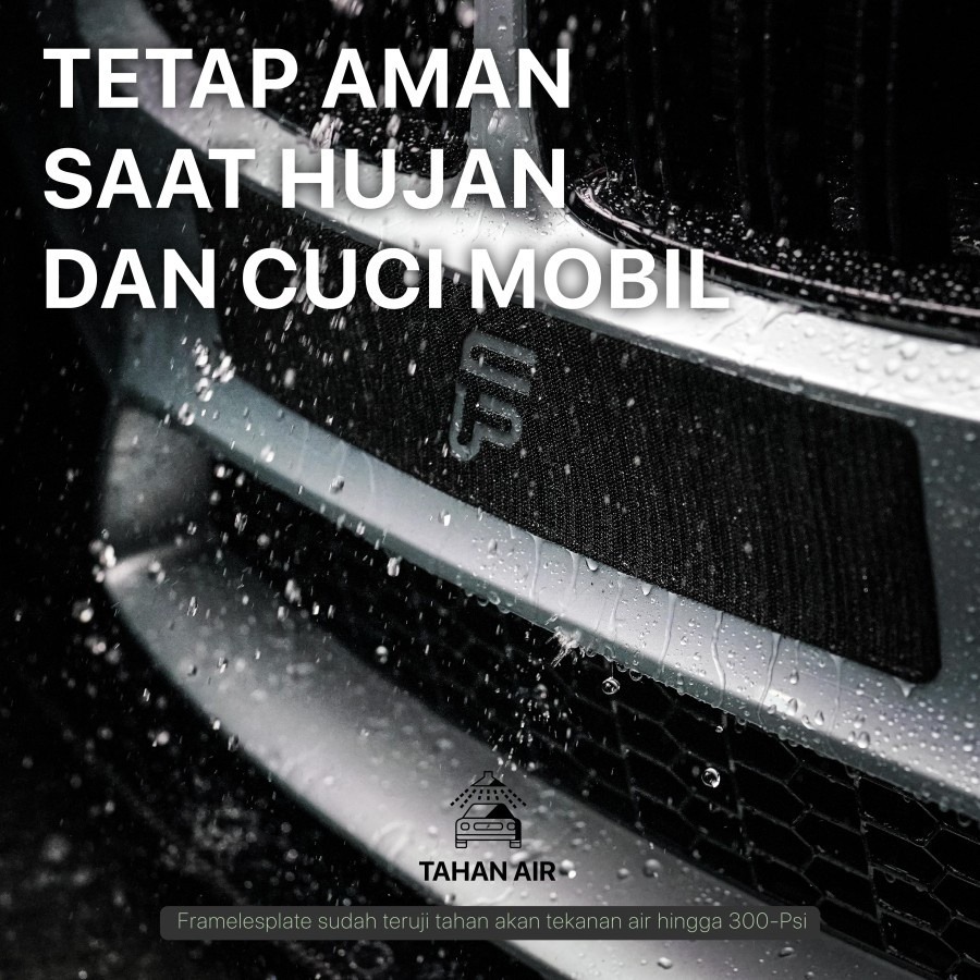 Jual Dudukan Plat Nomor Mobil Transparan Framelessplate Invi Frame ...