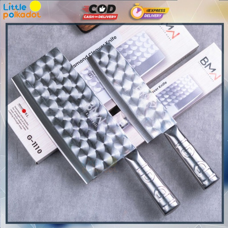 Jual Golok daging stainless Diamond Pisau cincang cacah potong iris ...