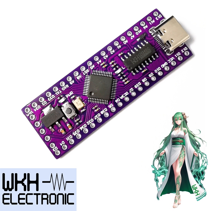 Jual LGT8F328 5V Type C Pengganti Arduino Nano V3 CH340 ATMega328P LQFP32 | Shopee Indonesia