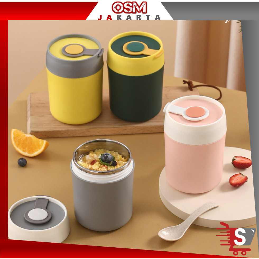 Jual OSM JKT 6179 Termos Soup Mini Portable / Termos Makanan Tahan ...