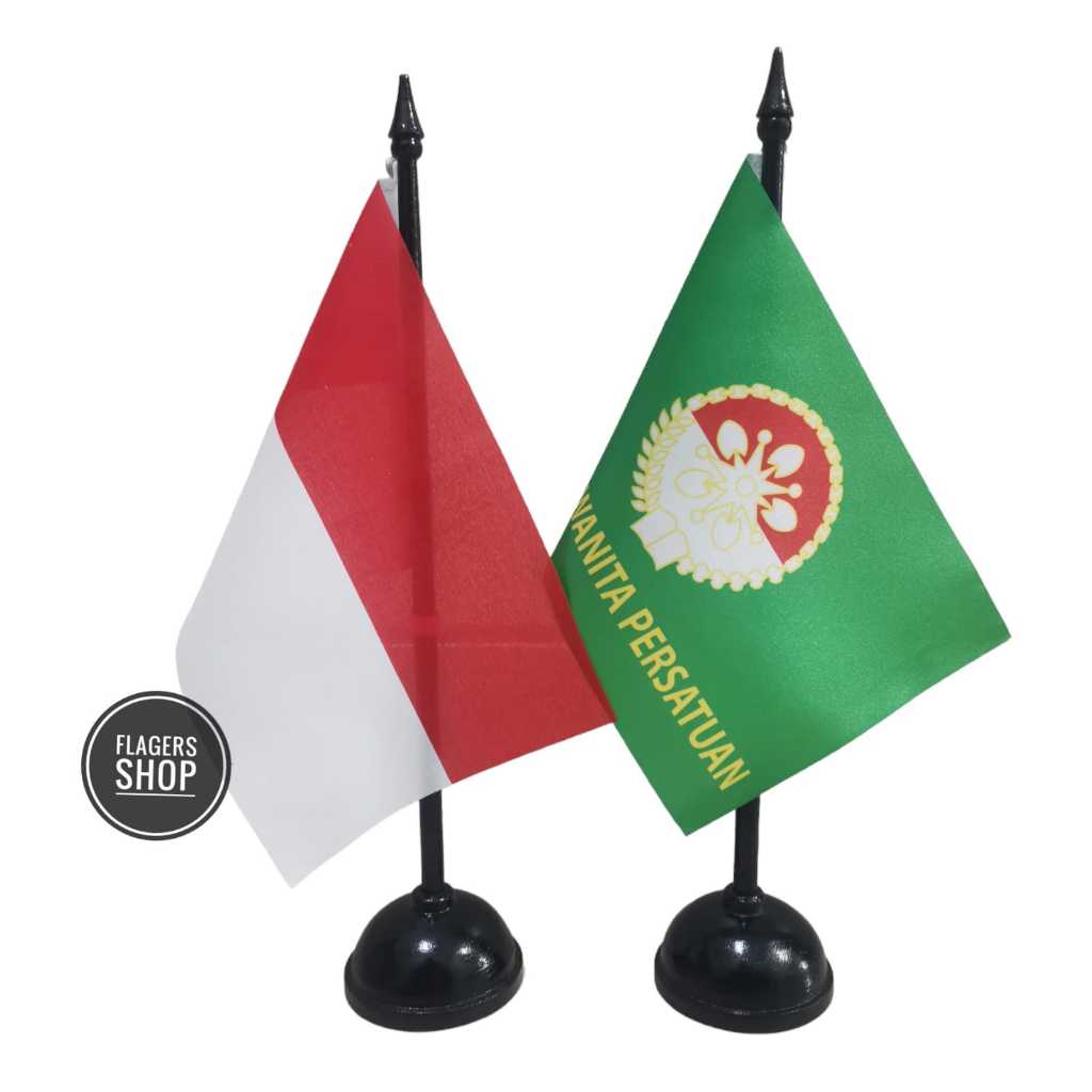 Jual [PAKET] Bendera Meja Indonesia + Dharma Wanita Persatuan/DWP ...