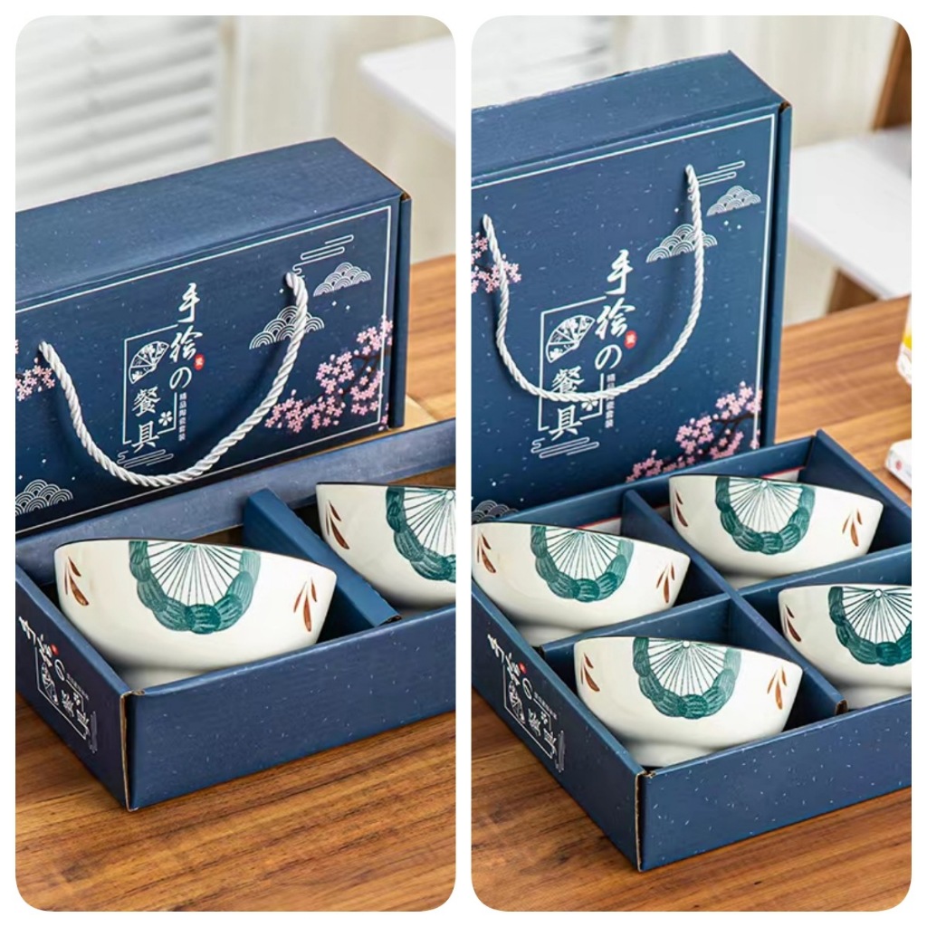 Jual Mangkuk Makan Set Mini Mangkok Kecil Set Motif Kaguya Lucu Isi 2 ...