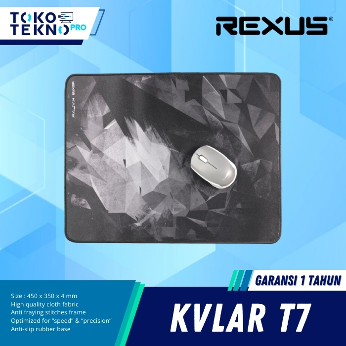 Jual Rexus T7 / T-7 Kvlar Mousepad Gaming Deskmat Speed Edition ...