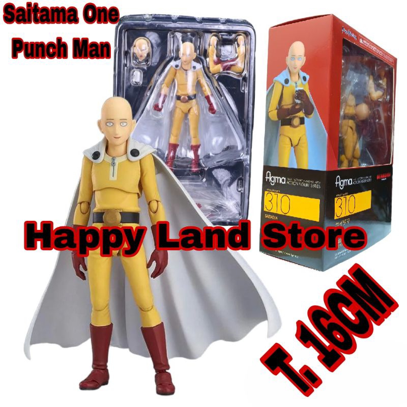 Jual Action Figure Anime Saitama One Punch Man Figma 310 Collection ...