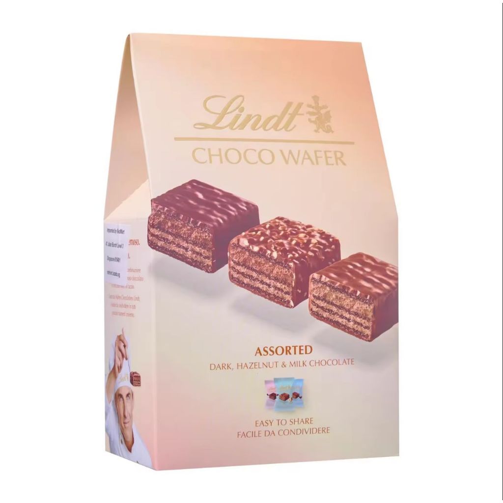 Jual Lindt choco wafer - assorted | Shopee Indonesia