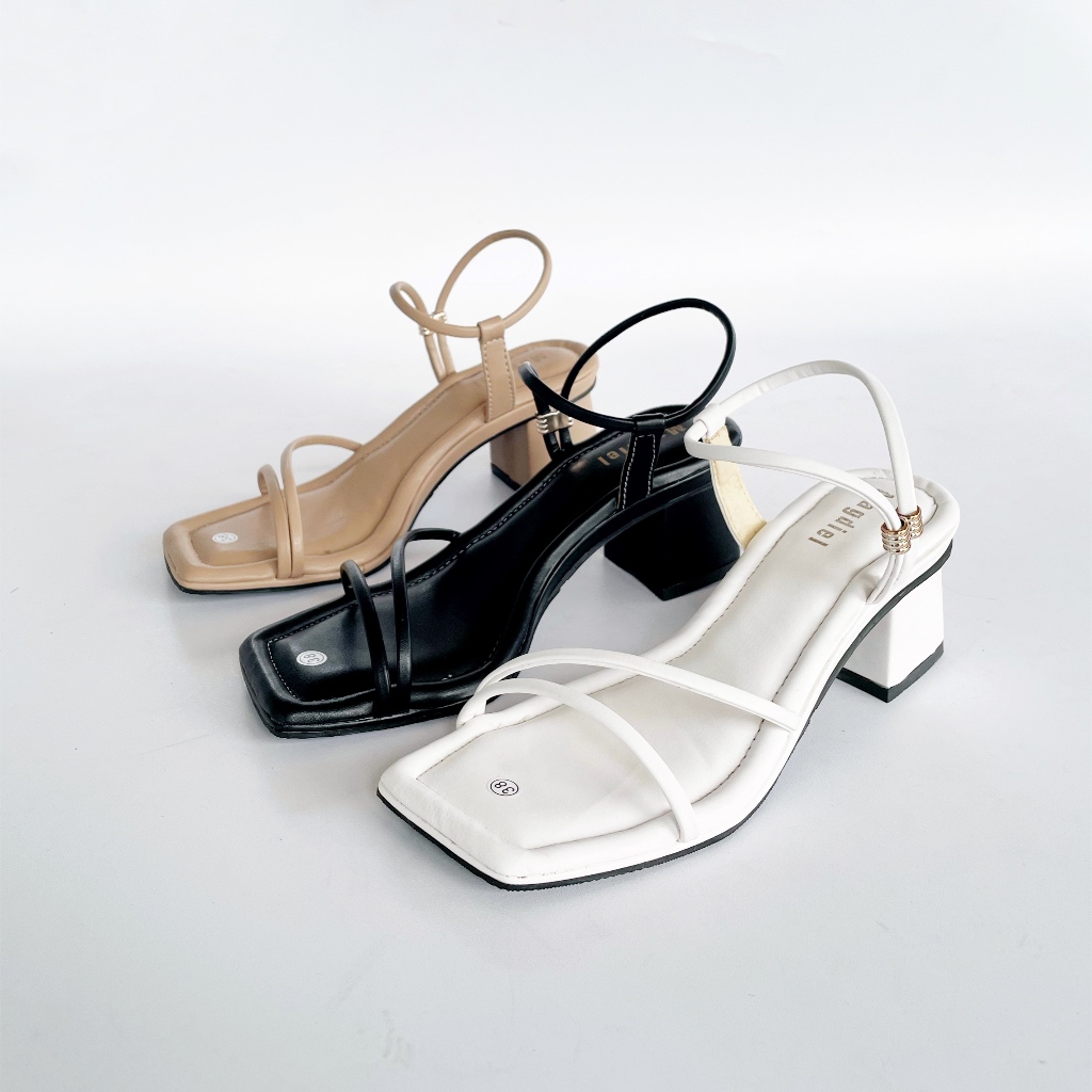Jual Magdiel - Giana Heels Tali Wanita Sandal Hak 5 cm | Shopee Indonesia