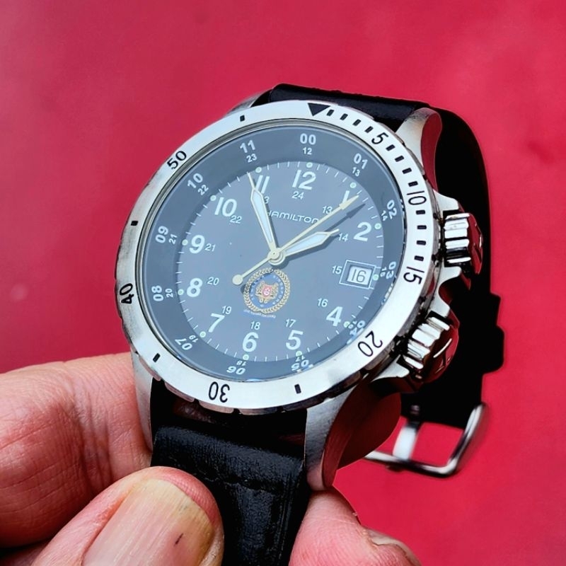 Jual Jam tangan HAMILTON COMPRESSOR SAF H744511 ORIGINAL | Shopee Indonesia