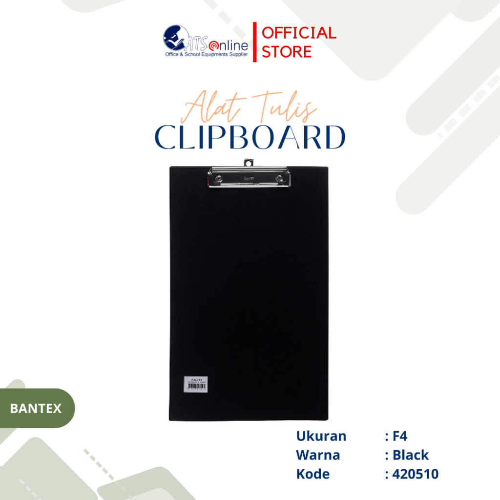 Jual BANTEX Clipboard Ukuran F4 | Shopee Indonesia