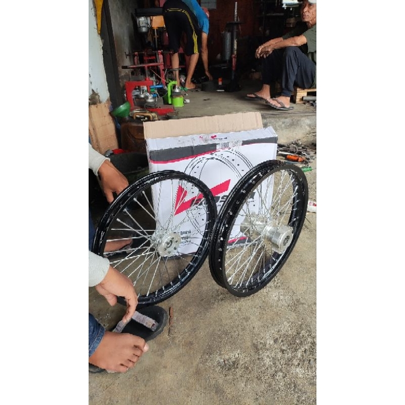 Jual Velg jari-jari tromol Drag/Custom Mx king | Shopee Indonesia