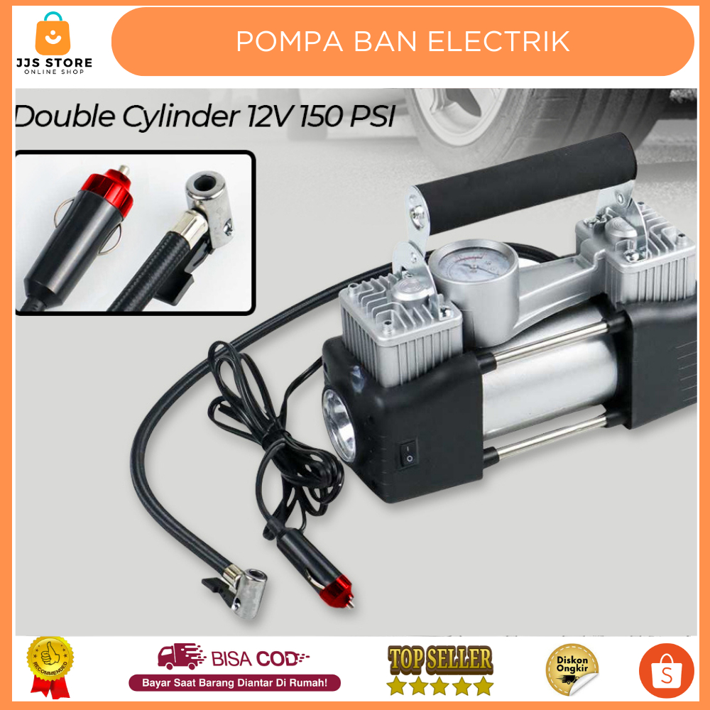 Jual Pompa Ban Elektrik / Pompa Ban Mobil Elektrik / Pompa Ban ...
