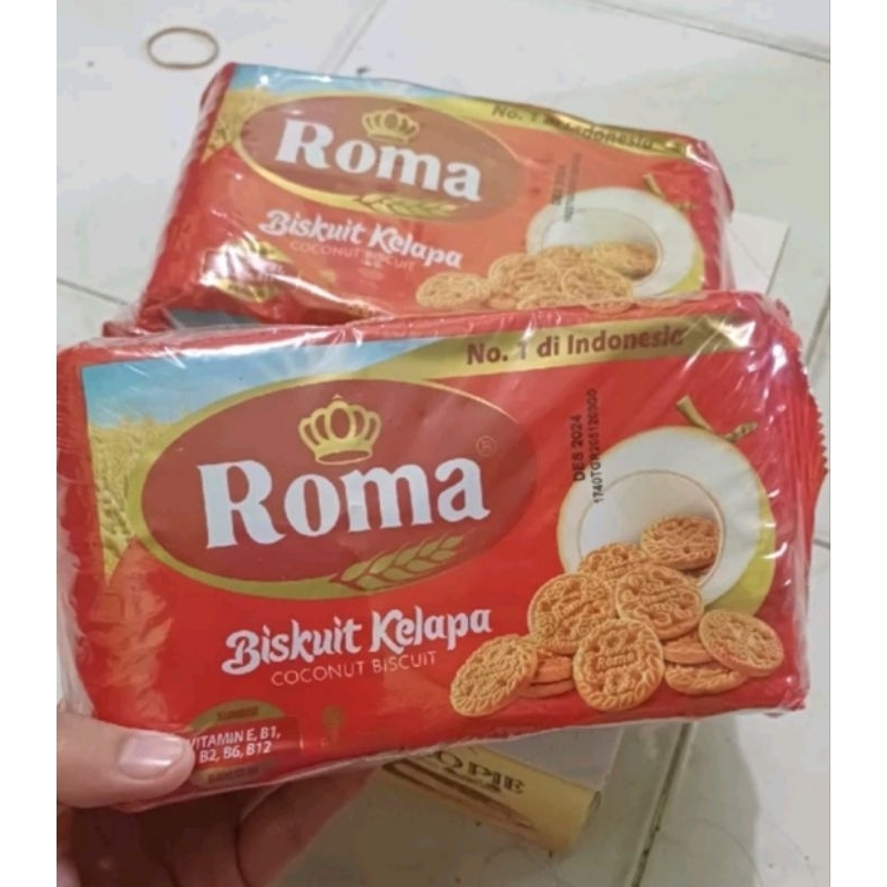 Jual ROMA Kelapa Biskuit 300 Gram | Shopee Indonesia