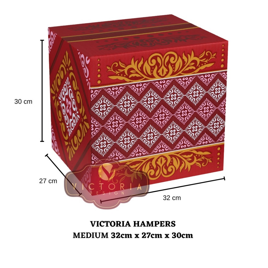 Jual kardus parcel victoria hampers kardus lebaran universal MINIMAL ...