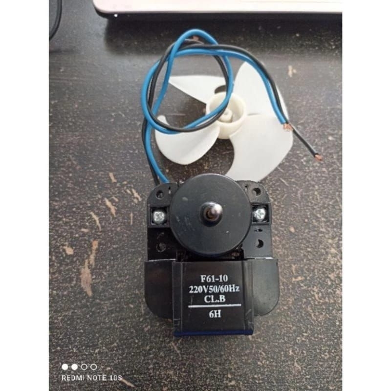 Jual Fan motor kulkas polytron 2 pintu F61-10 bonus baling baling kipas ...