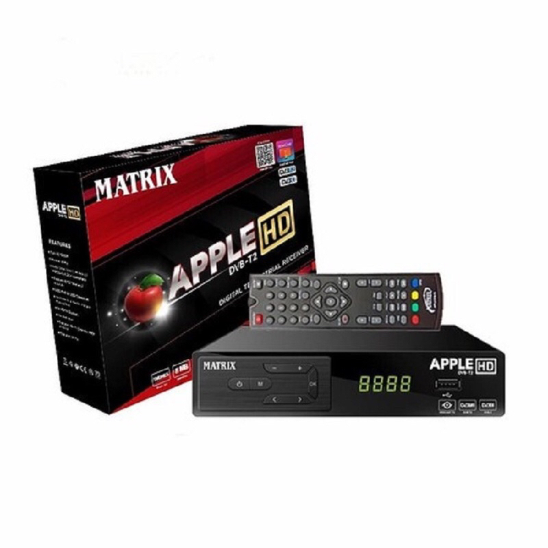 Jual STB Matrix Apple Merah dan Antena Indoor (Negoin aja) | Shopee ...