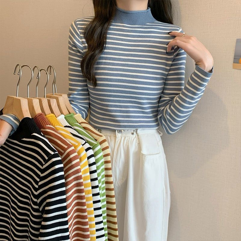 Jual YESSI - Inner Rajut Turtleneck Lengan Panjang Model Terbaru SALUR ...