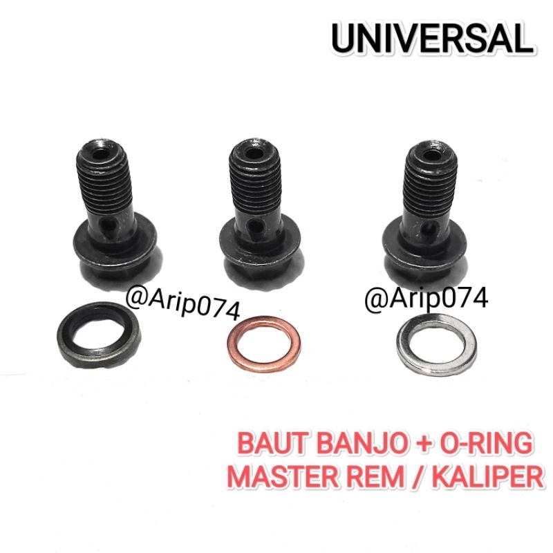 Jual BAUT RING SELANG REM BAUT BANJO KALIPER BAUT BANJO MASTER REM ...