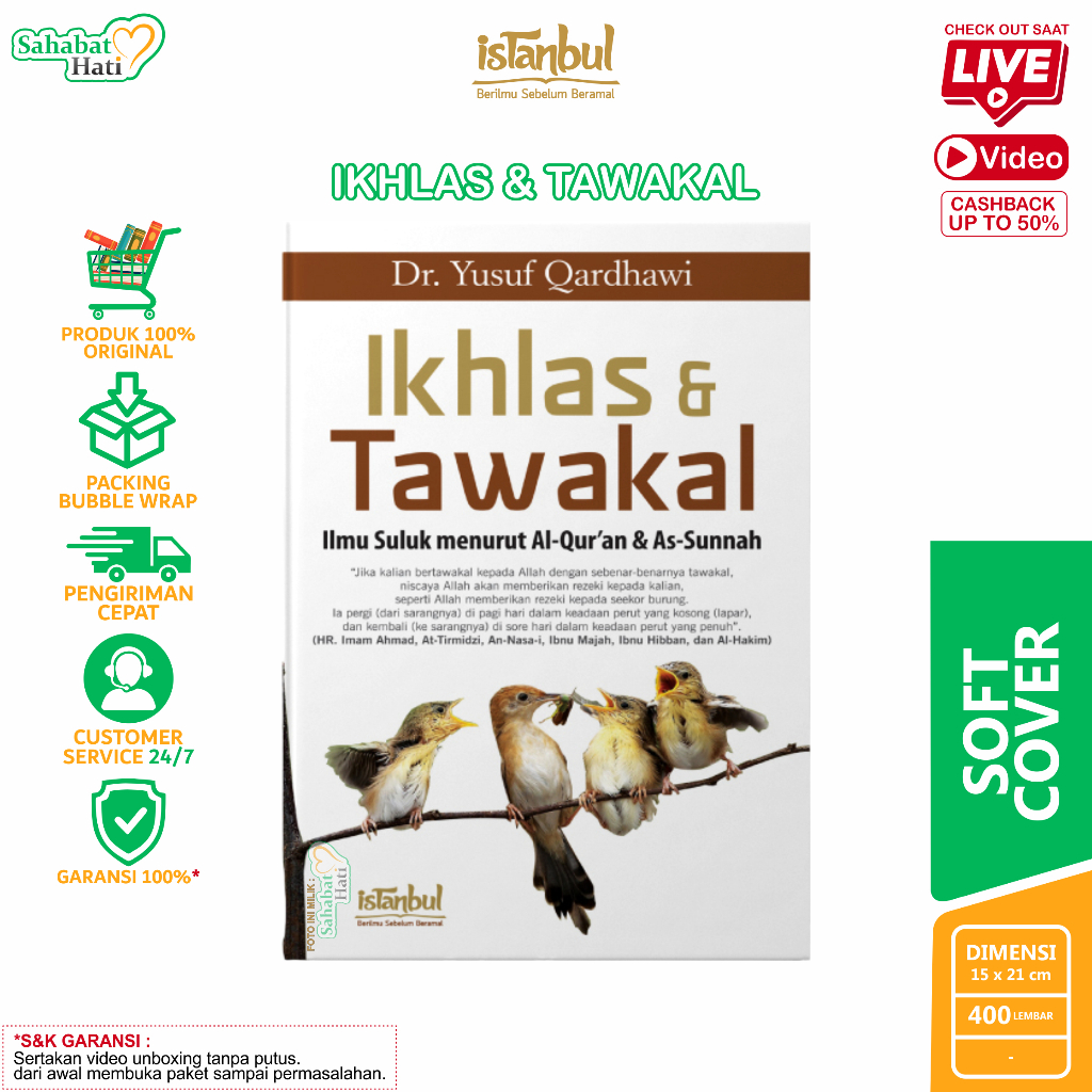 Jual Ikhlas dan Tawakal Karya Yusuf Qardhawi - Ilmu Suluk Menurut Al ...