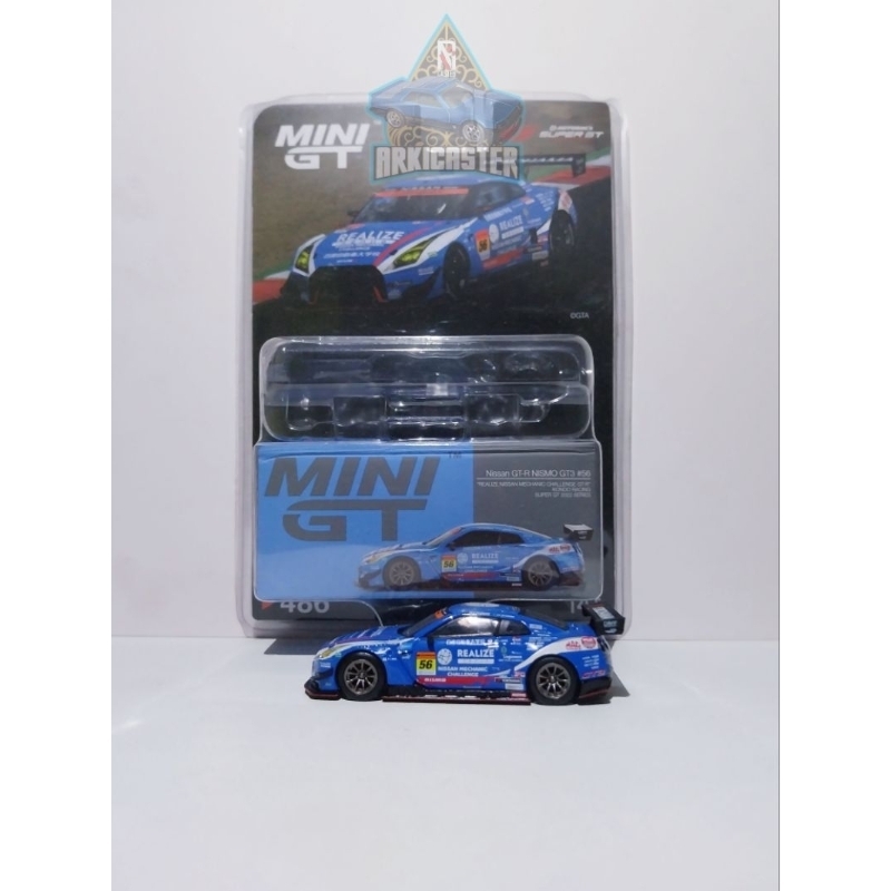 Jual Mini GT Nissan GT-R Nismo GT3 Kondo Racing Biru Muda | Shopee ...