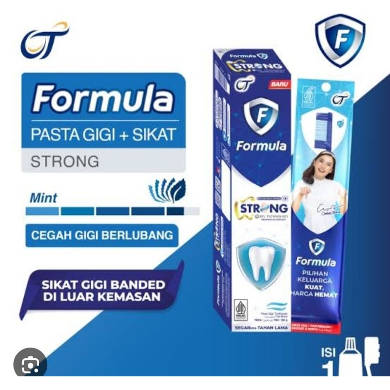 Jual FORMULA (PASTA GIGI + SIKAT) | Shopee Indonesia