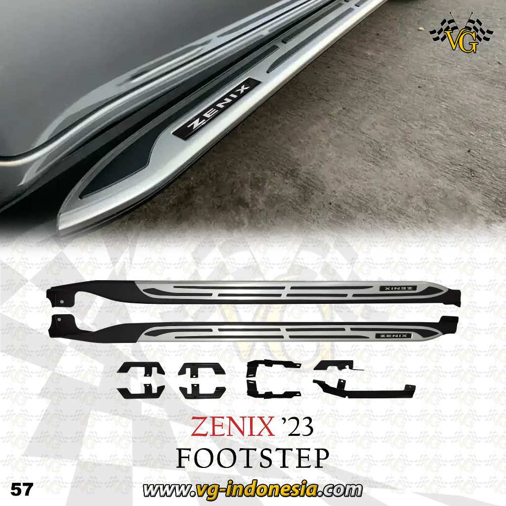 Jual Footstep Foot step Pijakan Kaki Innova Zenix 2023 Logo | Shopee ...