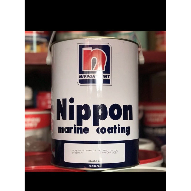 Jual Cat Kapal Nippelux marine coating primer CAT Dasar Red Oxide ...
