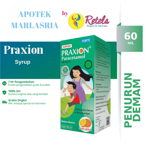 Jual PRAXION 250MG/5ML FORTE 60ML | Shopee Indonesia