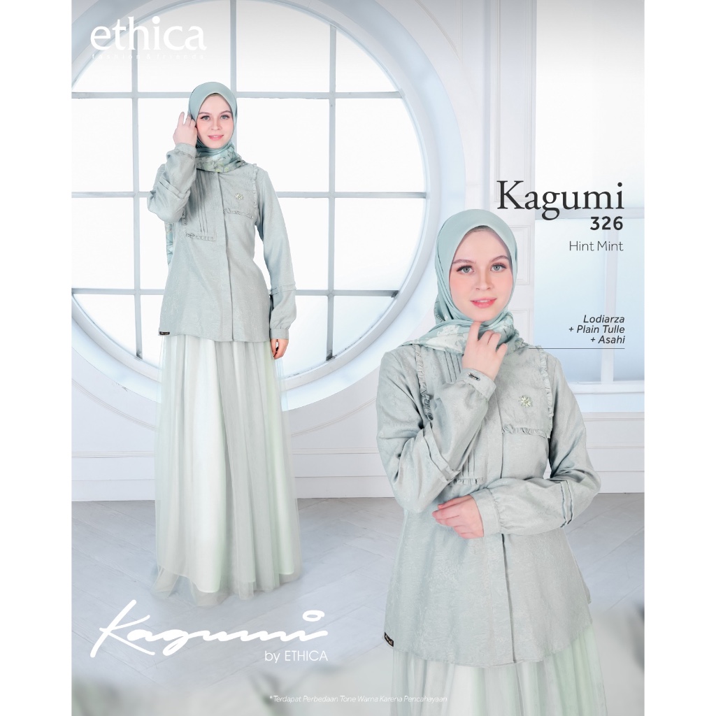 Jual Ethica - Gamis Wanita Kondangan Daily - Kagumi 326 Hint Mint ...
