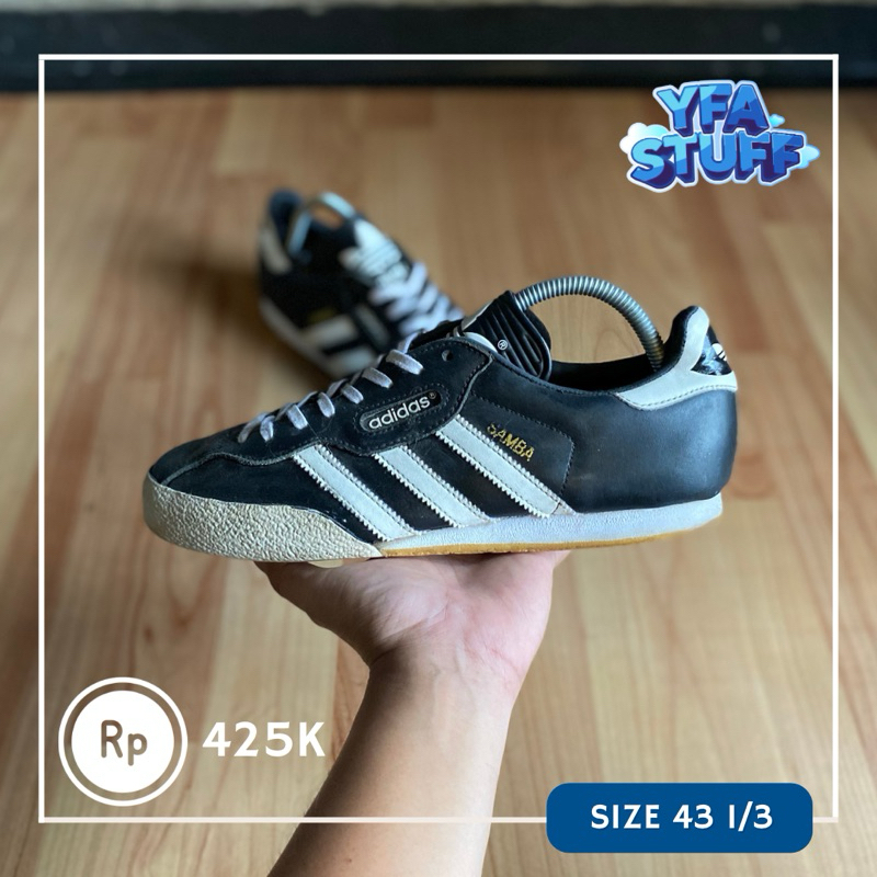 Jual Adidas Samba Super second 43 1/3 original | Shopee Indonesia